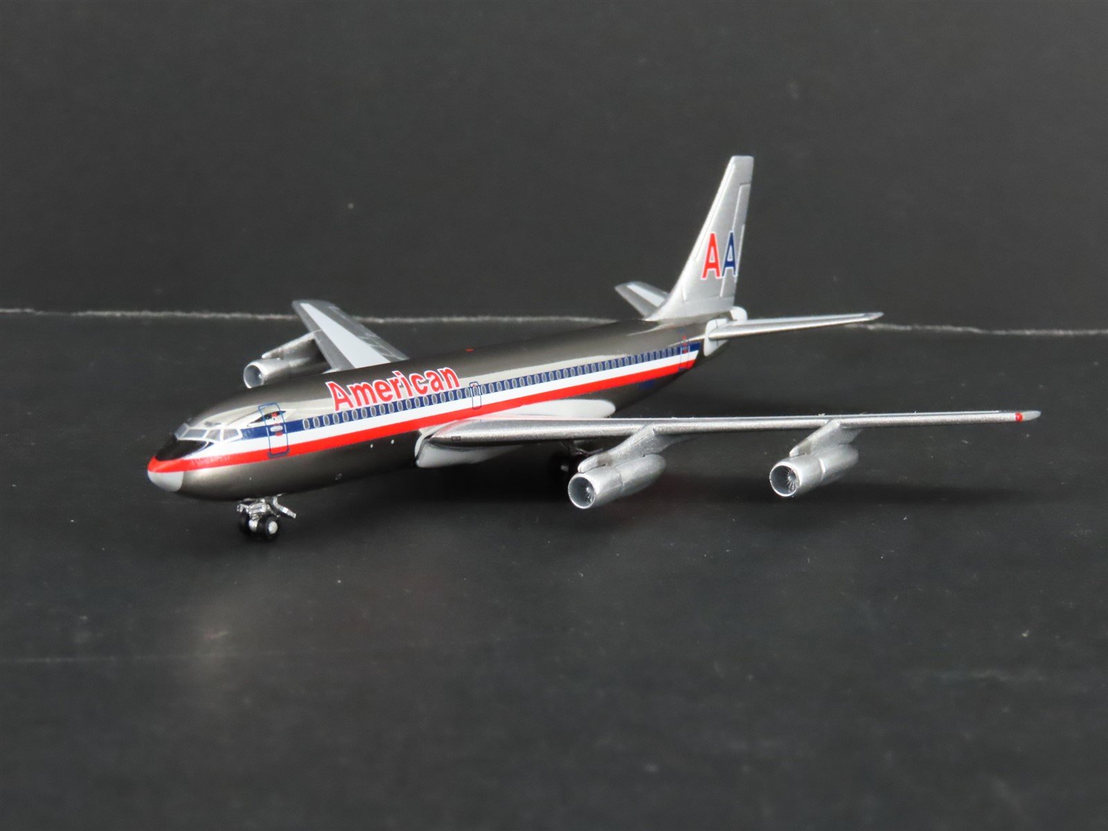 Aeroclassics 1:400 American Airlines Boeing 720 N7528A Polished ACN752 ...